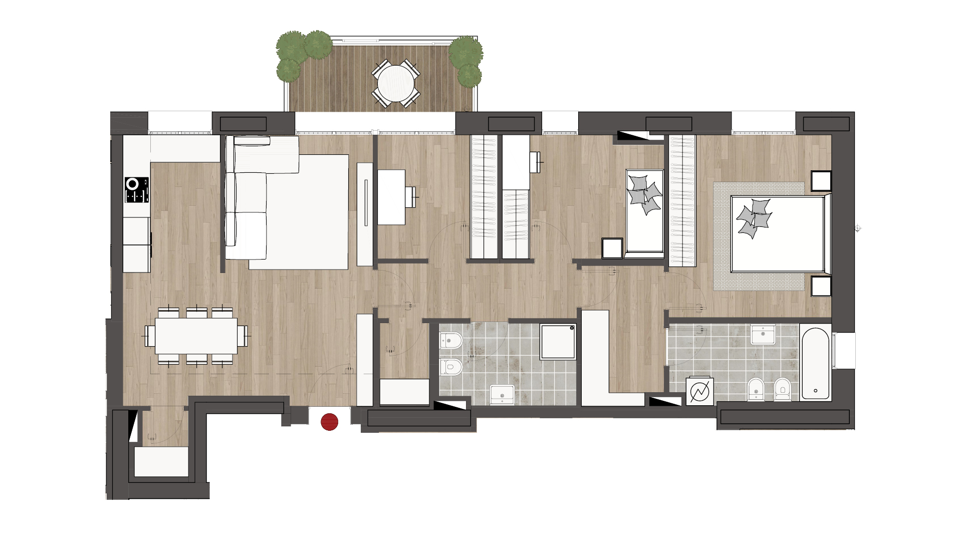 Treseizero Living nuova costruzione Certosa - Abitare Co.